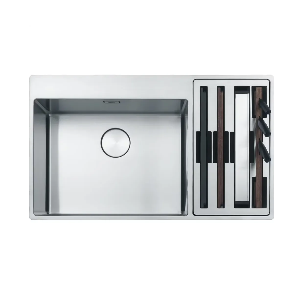 Chậu rửa FRANKE BWX 220-54-27 TL WCR | kèm ngăn phụ kiện | (127.0538.259)